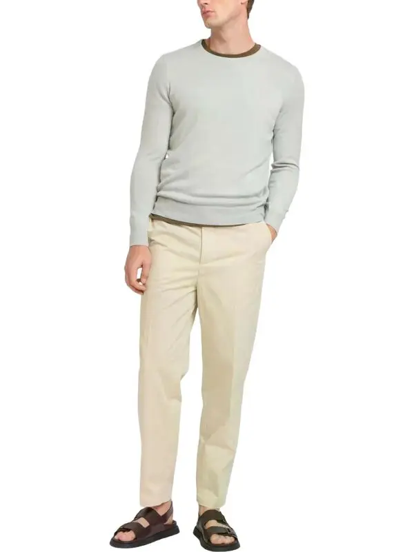YVES SALOMON Crew-neck Sweater - Grey