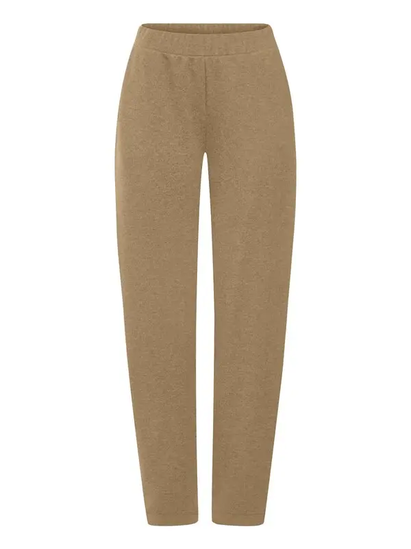 Hanro Cotton-blend Lounge Trousers - Brown