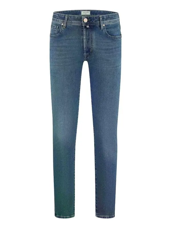 Jacob Cohen Whiskered Jeans - Blue