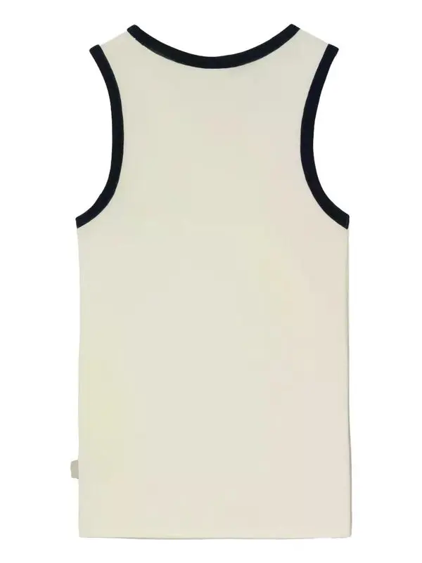 Carrera Eyewear Ferraz Ribbed-knit Tank Top - Neutrals