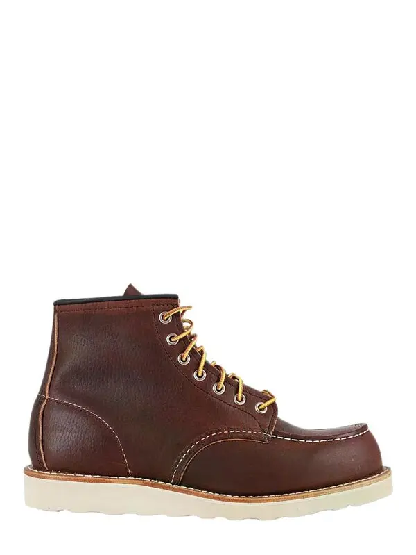 Red Wing Classic Moc Leather Ankle Boots - Brown