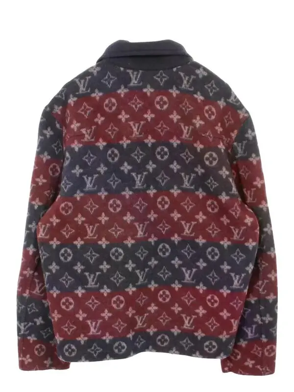 LOUIS VUITTON 2000s Monogram Reversible Jacket - Blue