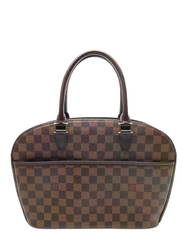 LOUIS VUITTON Damier Ebene Canvas Tote Bag - Brown