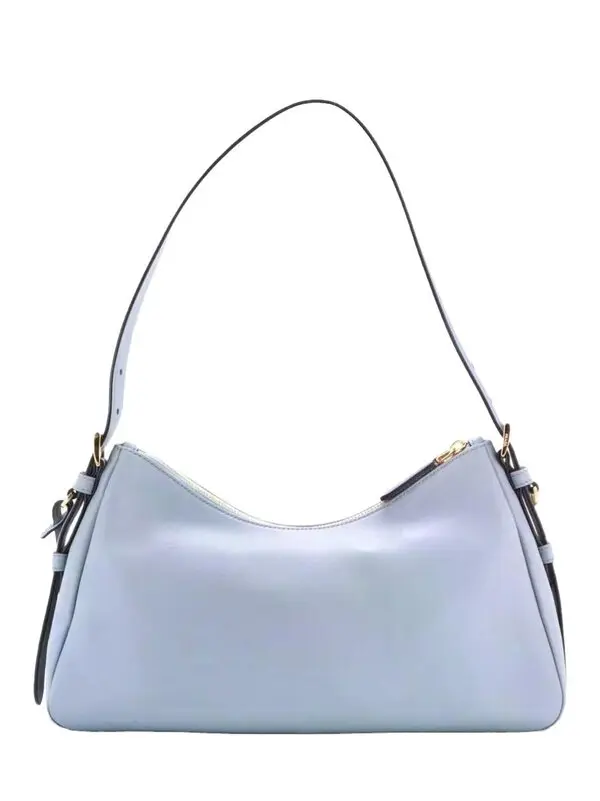 Prada Aimee Shoulder Bag Leather Medium Hobo Bag - Blue