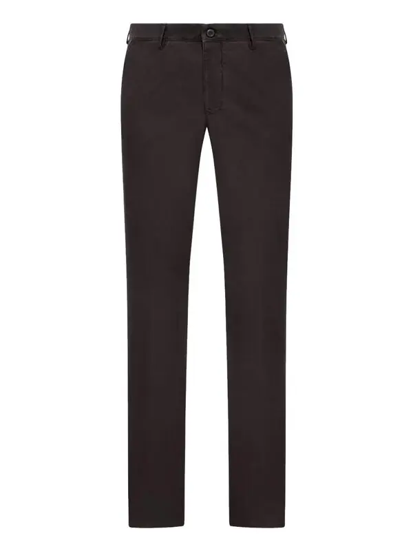 Incotex Cotton Trousers - Brown