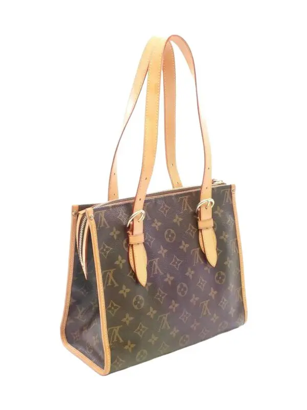 LOUIS VUITTON 2007 Popincourt Monogram Tote Bag - Brown