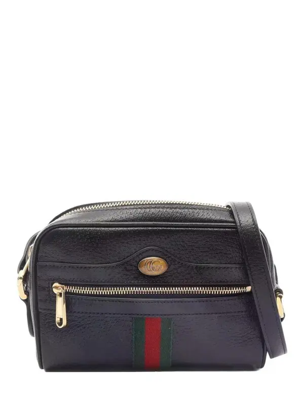 Gucci Ophidia Web Mini Bag - Black
