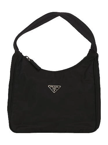 Prada Tessuto Sport Hobo Bag - Black