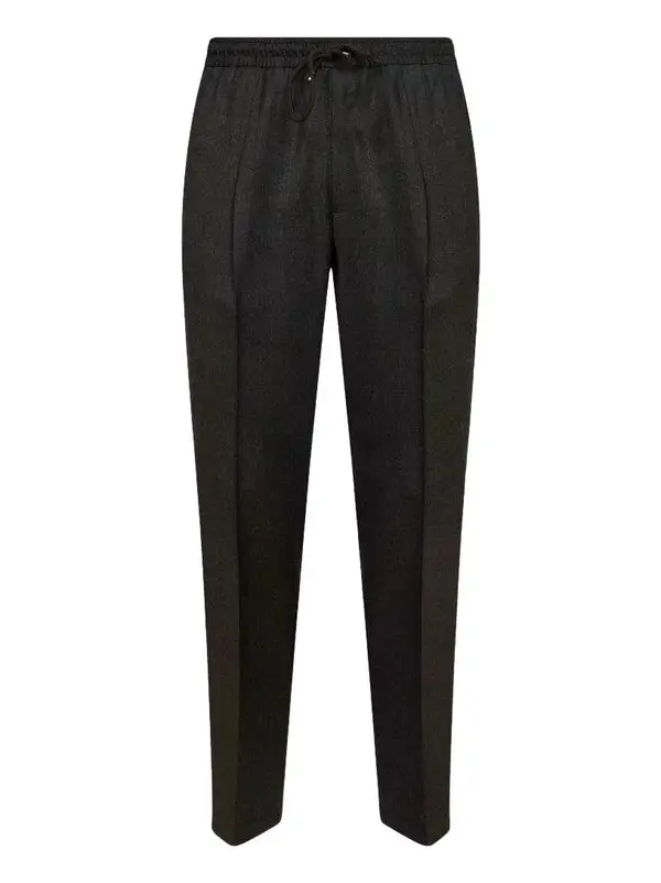 BRIGLIA 1949 Wimbledons Tapered Trousers - Grey