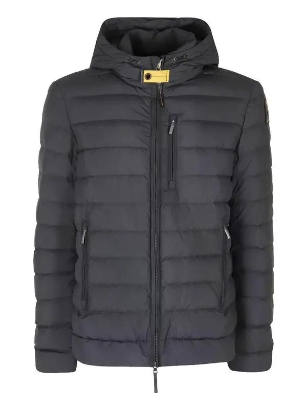 PARAJUMPERS Quilted Hooded Jacket - Black