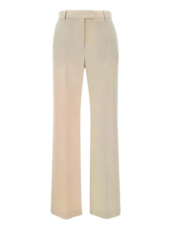 Eleventy Herringbone Tailored Trousers - Neutrals