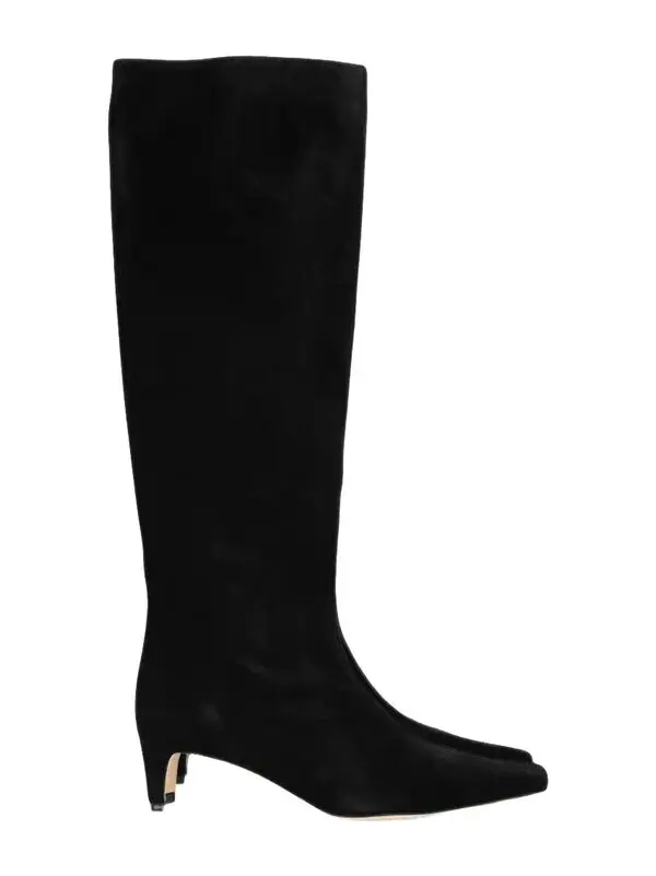 Staud Wally Suede Boots - Black