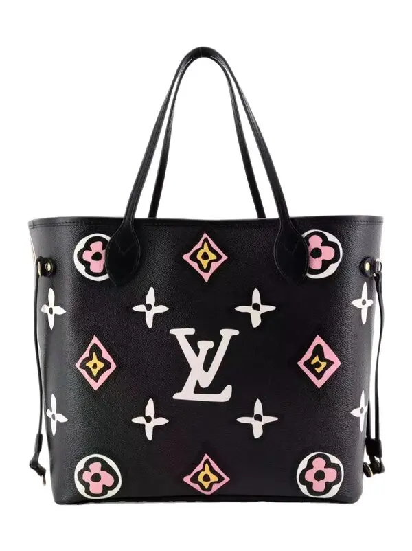LOUIS VUITTON Neverfull Mm Tote Bag - Black