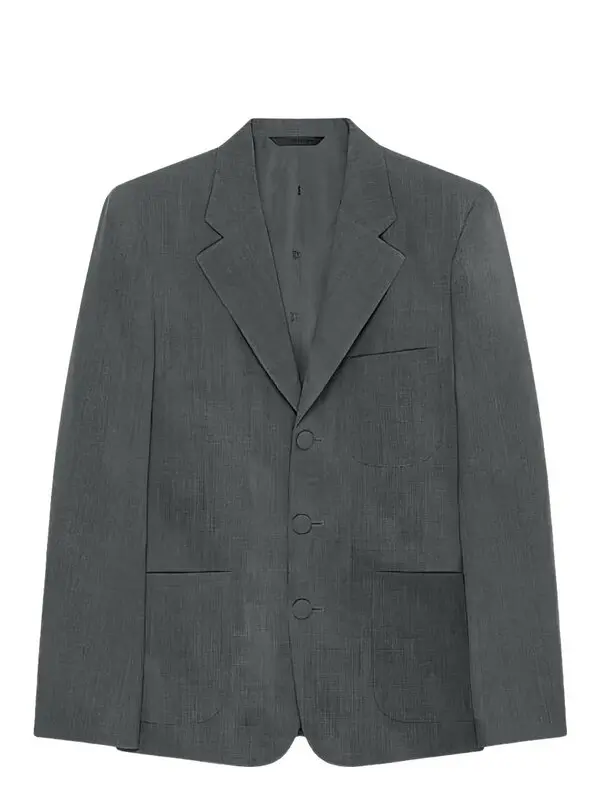 Givenchy Schoolboy Single-breasted Jacket - Grey
