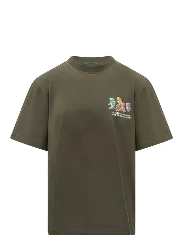 BARROW Graphic-print T-shirt - Green