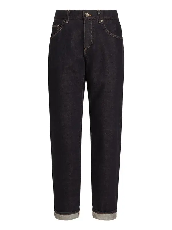 Dolce & Gabbana Denim Trousers - Multicolor