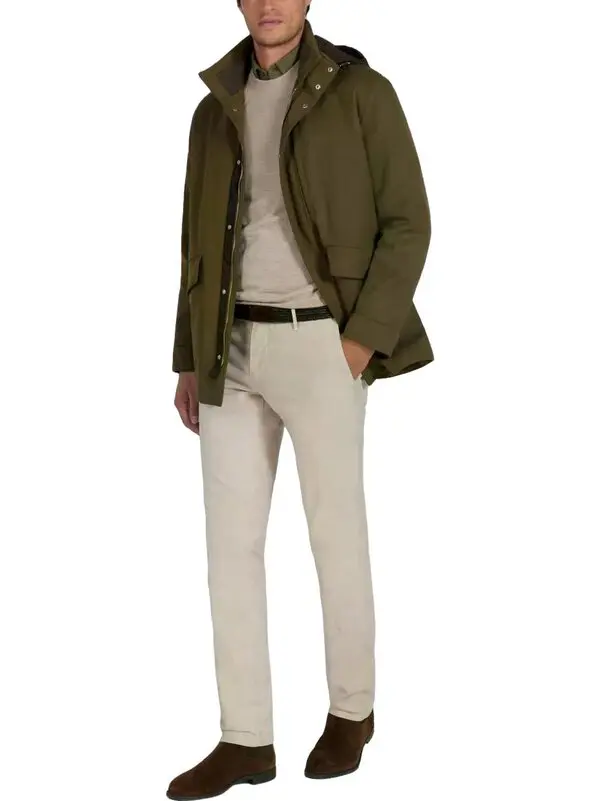SLOWEAR Zanone Crew-neck Slim-fit Sweater - Neutrals