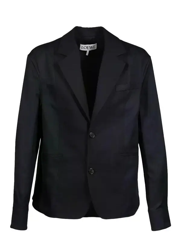 Loewe Single-breasted Jacket - Blue