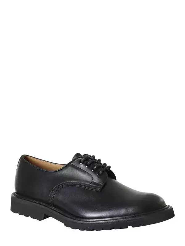 TRICKER'S Daniel Lace-up Leather Derby Shoes - Black