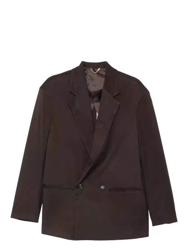 Imperial Double-breasted Jacket - Brown