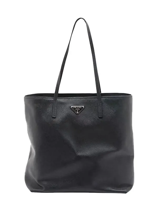 Prada 2013-2026 Saffiano Cuir Tote Bag - Black
