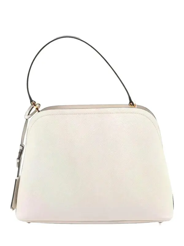 Prada 2010-2026 Saffiano Cuir Handbag - White