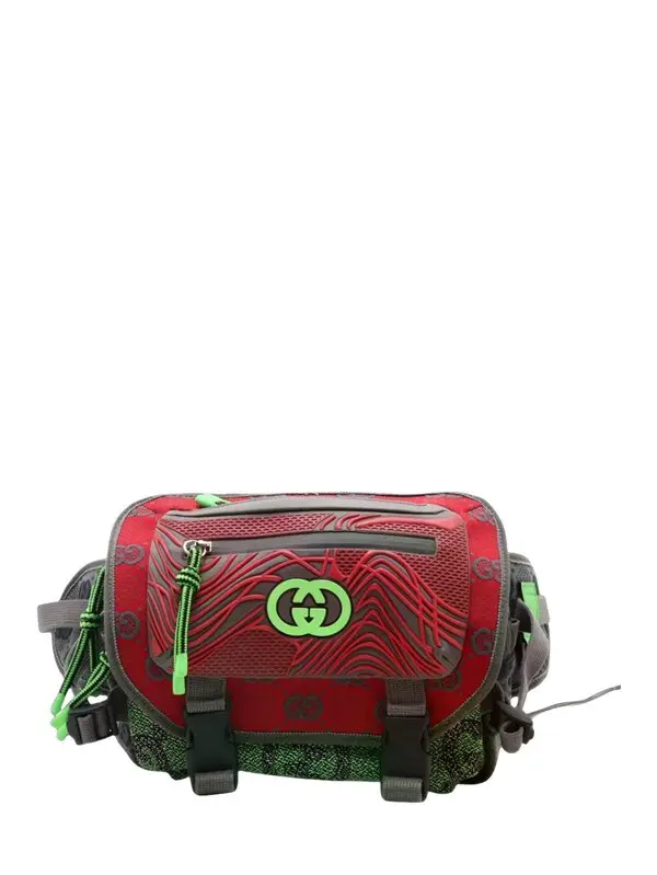 Gucci Gg Nylon Backpack - Green