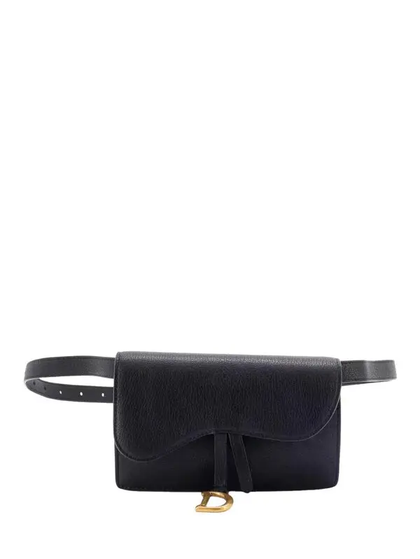 Dior Leather Belt Bag - Black