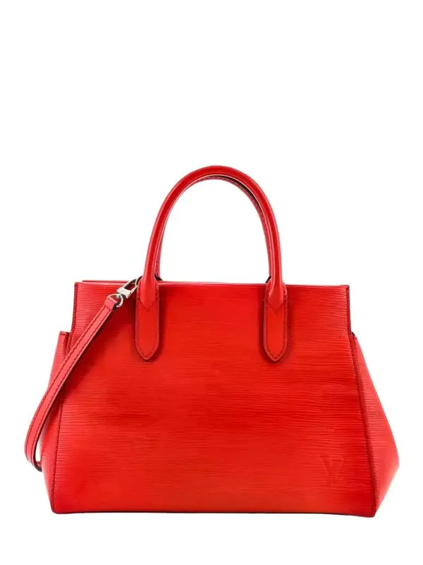 LOUIS VUITTON Marly Handbag Epi Leather Bb Satchel - Red