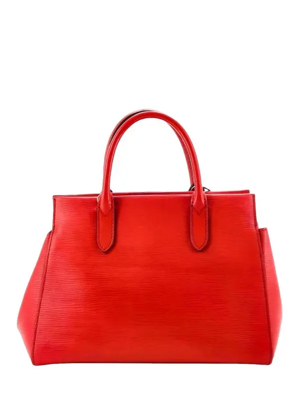 LOUIS VUITTON Marly Handbag Epi Leather Bb Satchel - Red