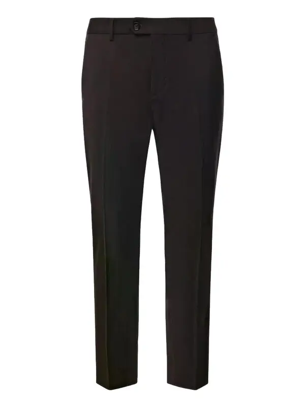 BE ABLE Alexander Pressed-crease Trousers - Brown