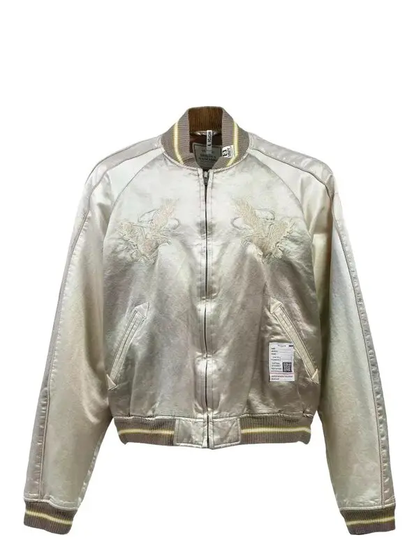Mihara Yasuhiro Souvenir Bomber Jacket - Silver
