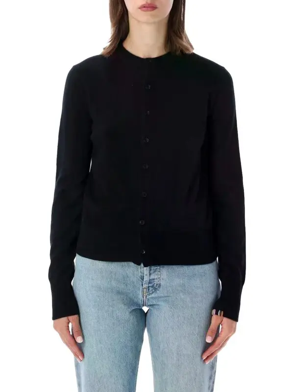 Extreme Cashmere Little2 Button-up Cardigan - Black