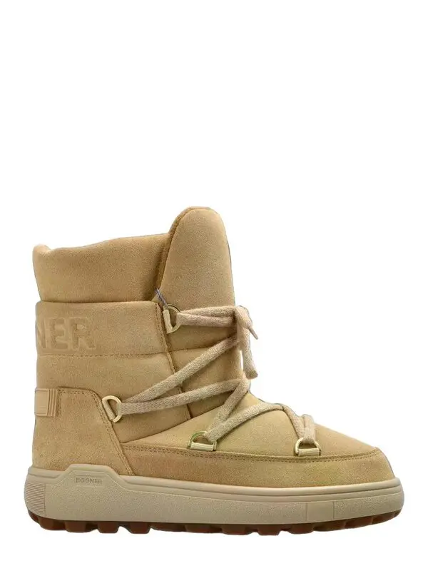 Bogner Chamonix Suede Snow Boots - Neutrals