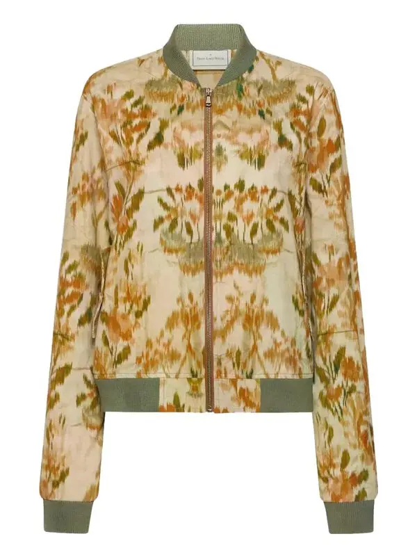 PIERRE-LOUIS MASCIA Amadox Patterned Jacket - Neutrals