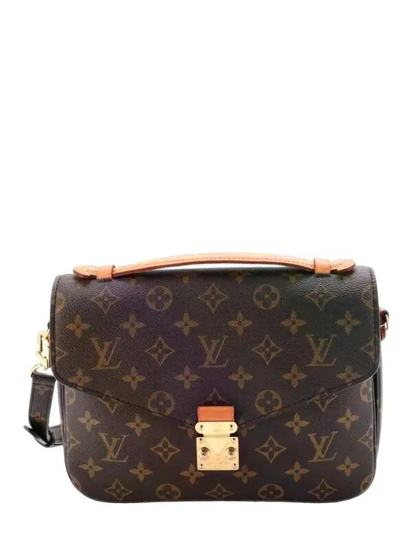 LOUIS VUITTON Pochette Metis Monogram Canvas Crossbody Bag - Brown