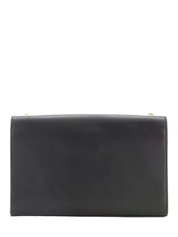 Saint Laurent Classic Monogram Tassel Leather Medium Cross Body Bag - Black