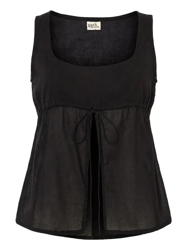 PAR Y ESCALA Dina Camisole Top - Black