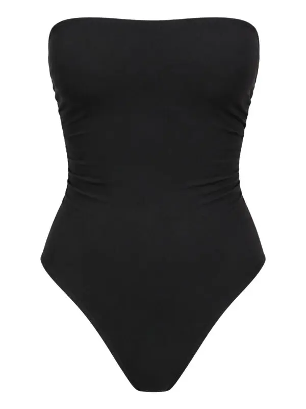 RIVE & RITUEL Josephine Bandeau Bodysuit - Black