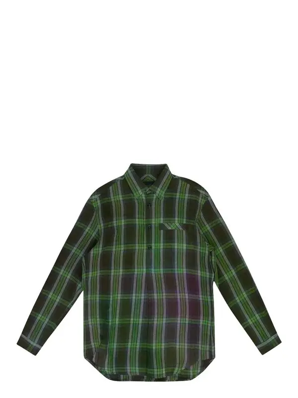 3MAN Highland Checked Shirt - Green
