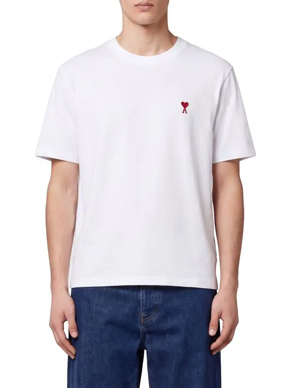 AMI Paris T-shirt Colour - White