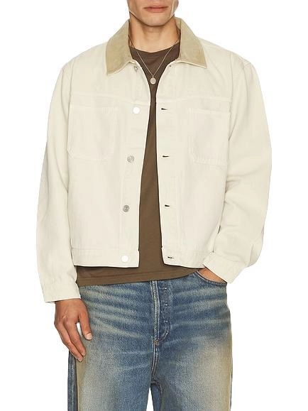 FRAME Canvas Utility Jacket - Sandbar