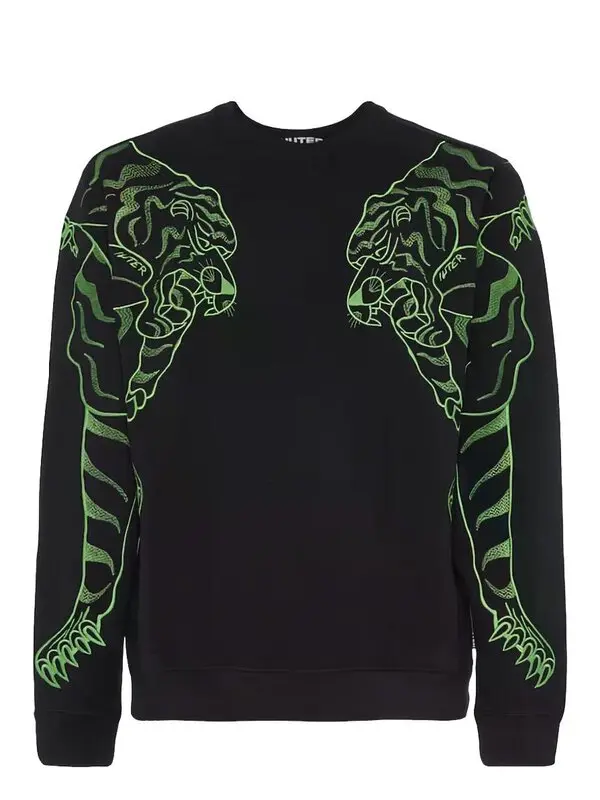 IUTER Double Nepal Sweater - Black