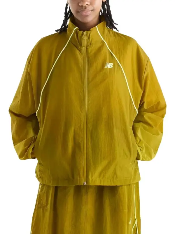 NEW BALANCE Sport Legacy Woven Jacket - Yellow