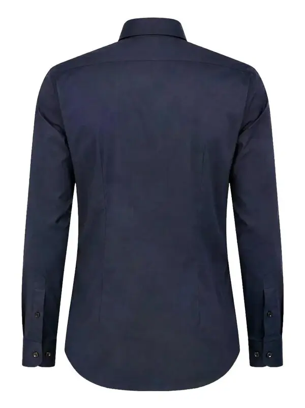 XACUS Long-sleeve Button-up Shirt - Blue