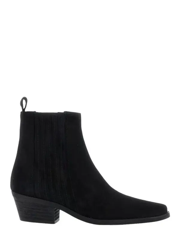 POLLINI Pointed-toe Ankle Boots - Black