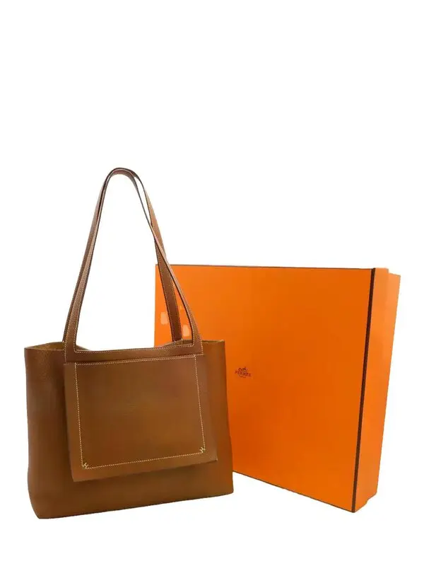 Hermès 2022 Clemence Cabasellier 31 Tote Bag - Brown