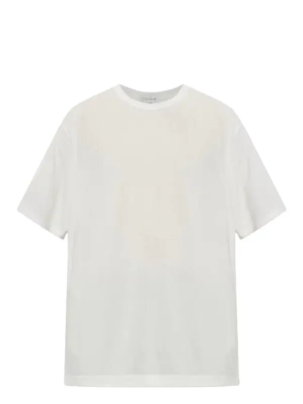 Yohji Yamamoto Crew-neck T-shirt - White