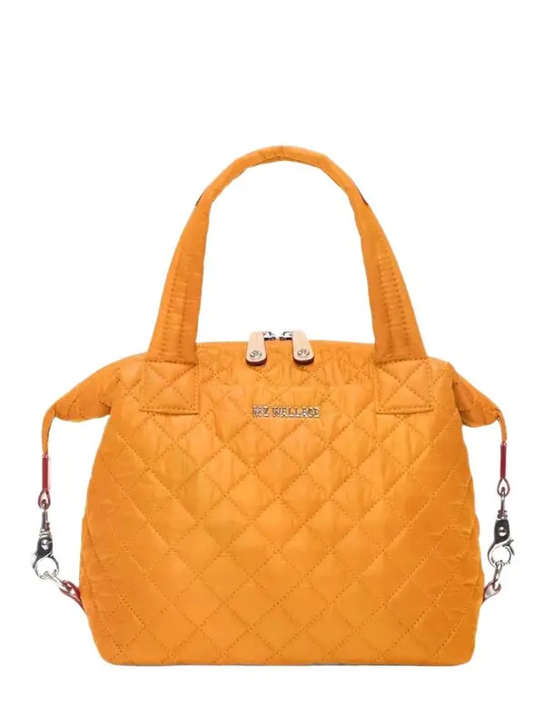 Mz Wallace Quilted Tote Bag - Orange