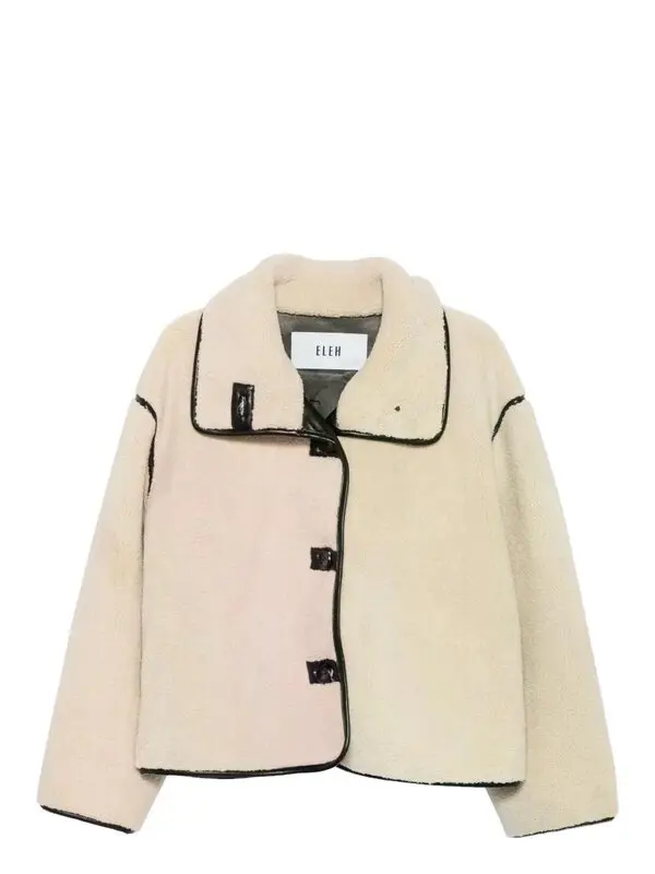 ELEH Contrast-trim Jacket - Neutrals